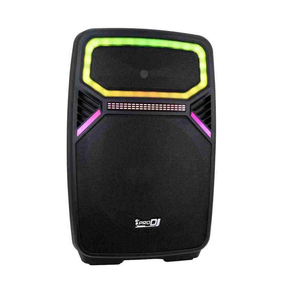 Cabina Activa 15″ Pp14T-B PRO DJ Biamplificada Dsp Usb Bluetooth 135W ...