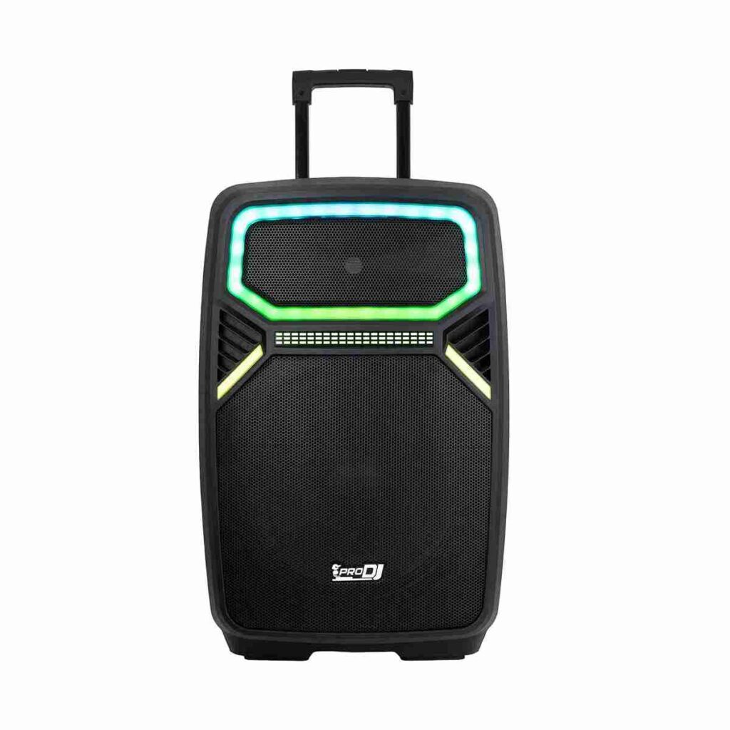 Cabina Activa 15″ Pp14T-B PRO DJ Biamplificada Dsp Usb Bluetooth 135W ...